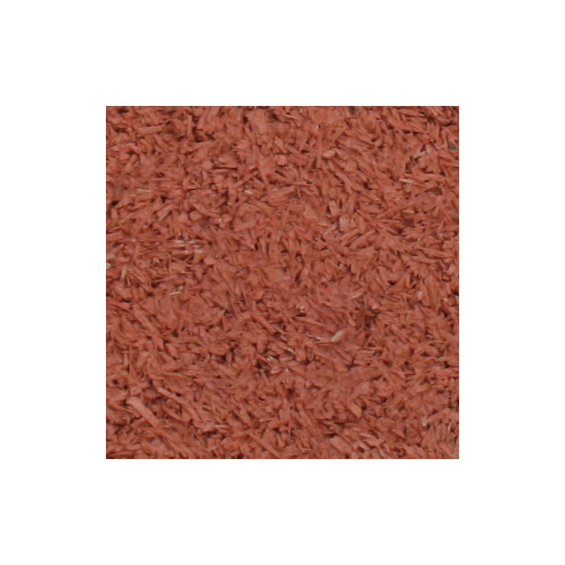 PERMEO : Porous surfacing made of wood aggregates and cement.