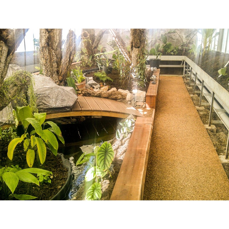 PERMEO : Surface drainante à base de béton de bois